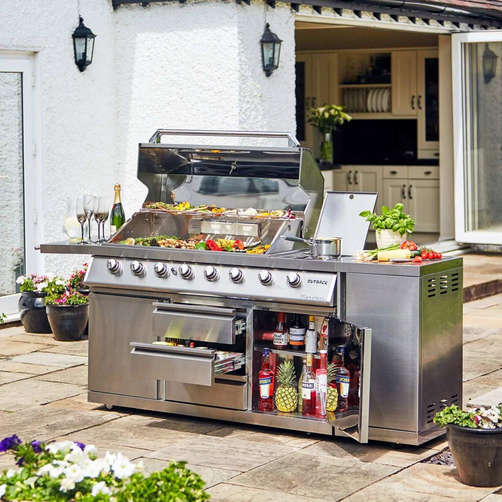 Outback Signature 6 Mk II Hybrid Gas BBQ (OUT370760) – BBQOutlet.co.uk