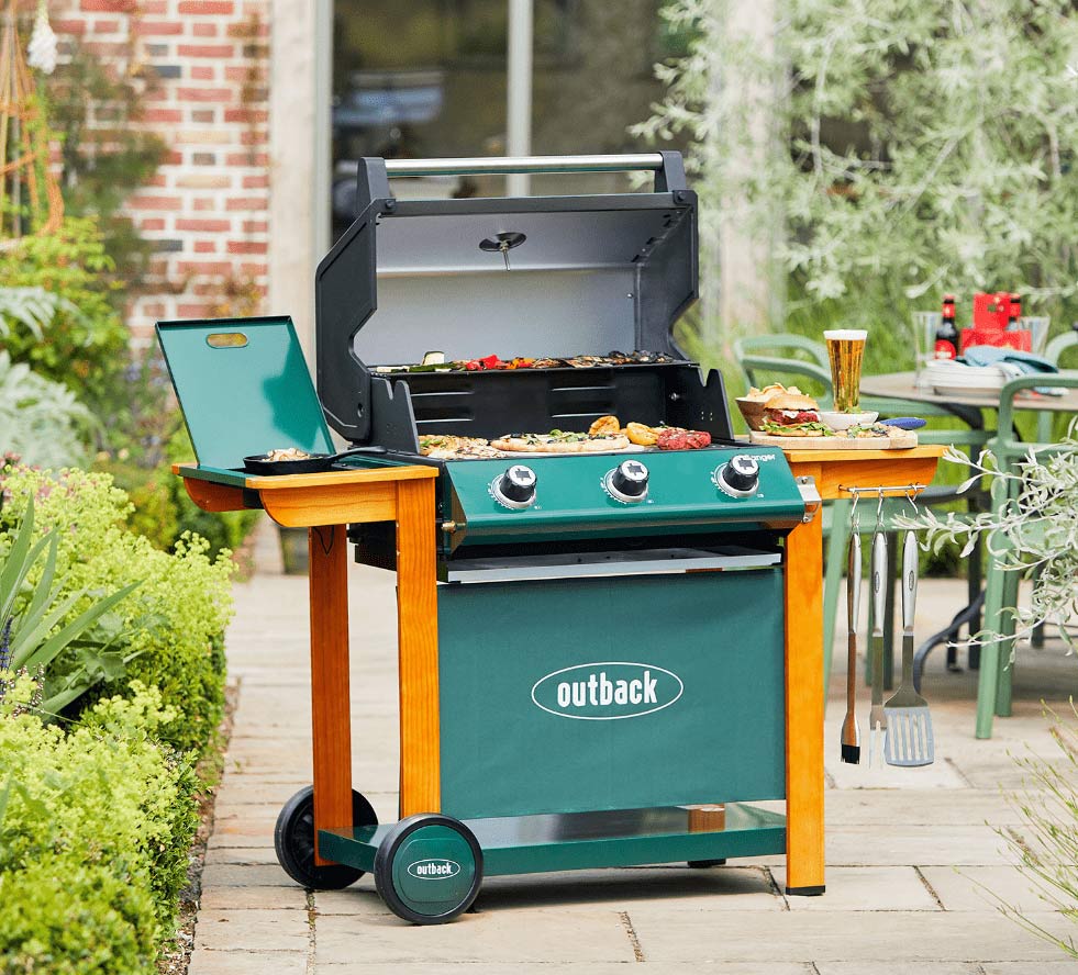 Outback Ranger 3 Burner Hybrid Gas BBQ (OUT370762) – BBQOutlet.co.uk
